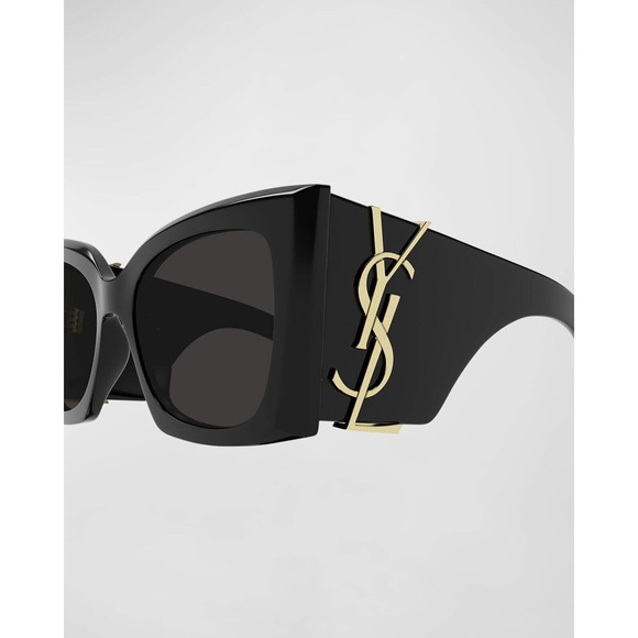 Saint Laurent | Accessories | Saint Laurent Sl M19 Blaze01 Black Gold ...